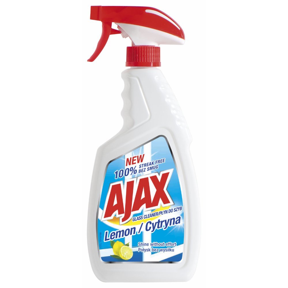 Ajax Płyn do Mycia Szyb 500ml Lemon | Higiena \ Chemia gospodarcza ...