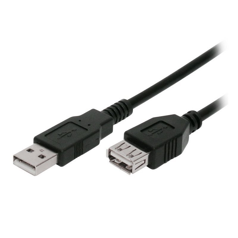 Kabel Usb 2.0 A-A 1.8M Czarny | Biuro \ Akcesoria komputerowe ...