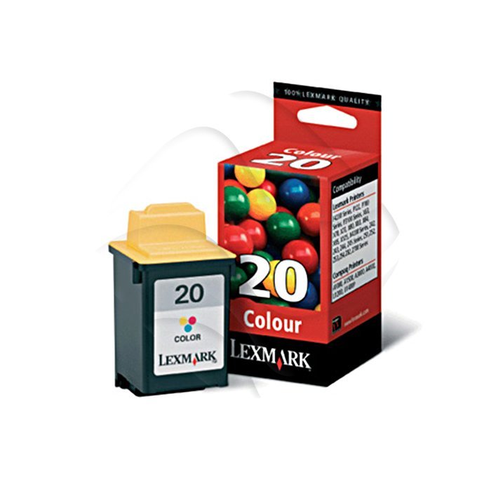 Lexmark 20 [15MX120E] Cj Z51/Z45 Kolor (Oryg.) | Pozostałe \ Tusze i ...