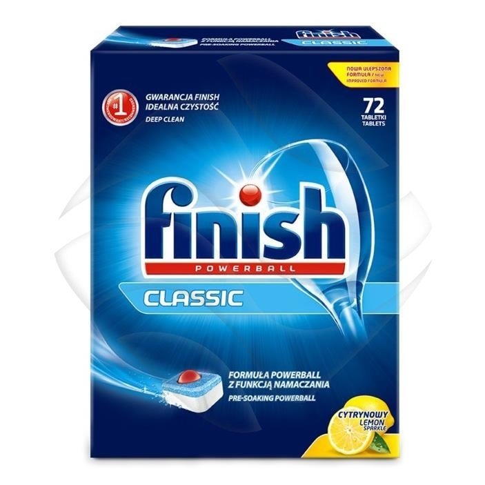 Tabletki Do Zmywarki Calgonit Powerball Lemon A'72 Finish | Higiena ...