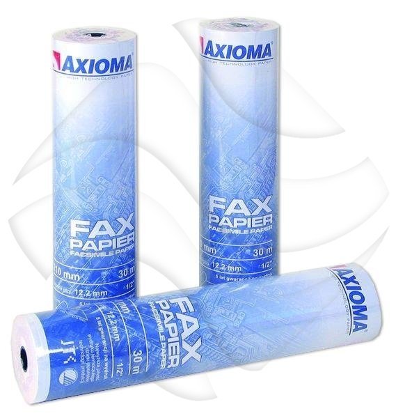 Papier Fax 210x30 /Axioma | Papier \ Papier ksero i inne \ Papier do ...